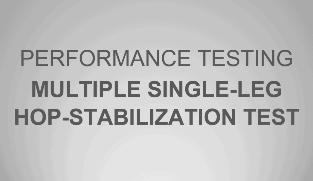 Balance Archives | Science for Sport