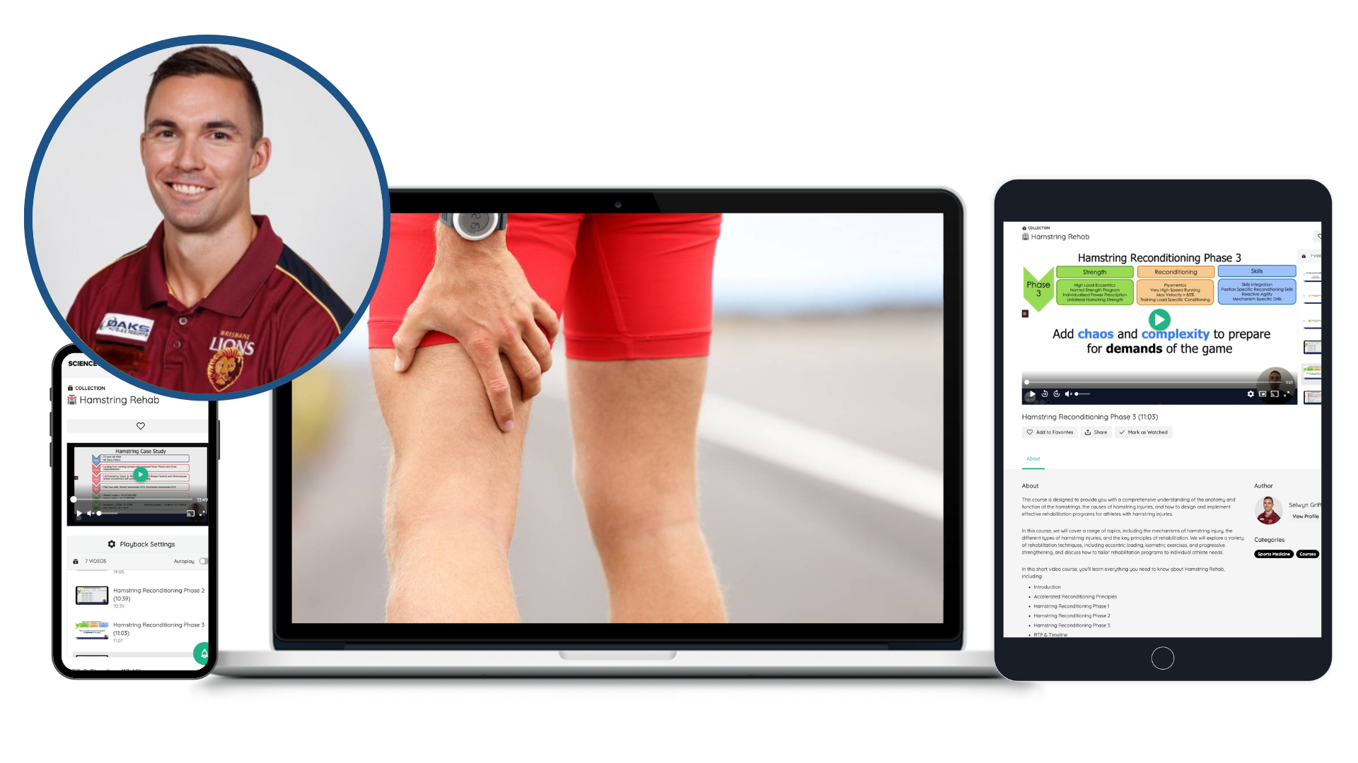 Online Course Hamstring Rehab